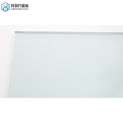 China 5mm Clear Patterned Bronze Wired Glass for Safety and Decoration in Architecture for sale