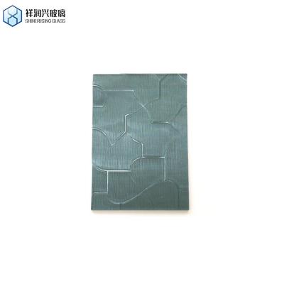 China Clear Moru Art Figured Textured Sheet Glass Pattern Glass for Customized for sale