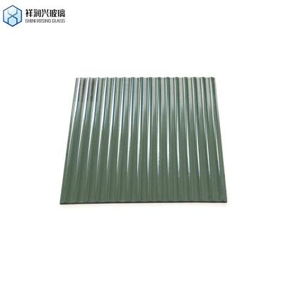 China Tempered Pressed Glass Qingdao Pattern The Perfect Combination of Style and Durability for sale