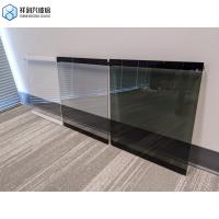 China Customize Crystal Ultra Clear Glass High Transparency Circle Round Shape Tempered Glass for sale