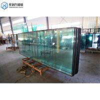 China 8MM Flat Tempered Glass for Customization and Customised Beveled Building Plant Maker for sale