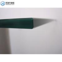China 8MM Flat Tempered Glass for Customization and Customised Beveled Building Plant Maker for sale