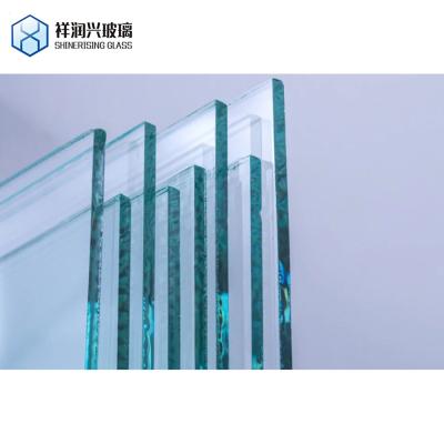 China Flat Tempered Fluted Texture Patterned Transparency Clear Safety Decorative Glass for sale
