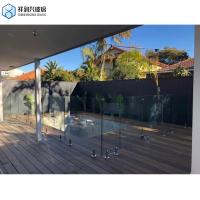 China 10MM CE Certified Building Glass 8mm 12mm Crystal Clear Toughened Tempered Glass Sheet for sale