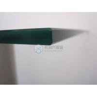 China Blue Ect. Custom Size Curved Laminated Glass Blue Steel Degree Super-Tempered Glass for sale