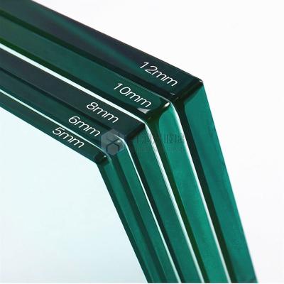 China Custom Sizes Toughened Glass Tempered Glass for Building Window and Doors Global Sold for sale