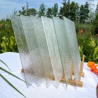 China Moru Fluted Spotswood Rainbow Cathedral Satinlite Oceanic Aqualite Textured Pattern Wired Glass for 5 for sale