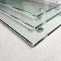 China American Standard Thick Laminate Safety Glass with Flat Polished Edge and Thick Glass for sale