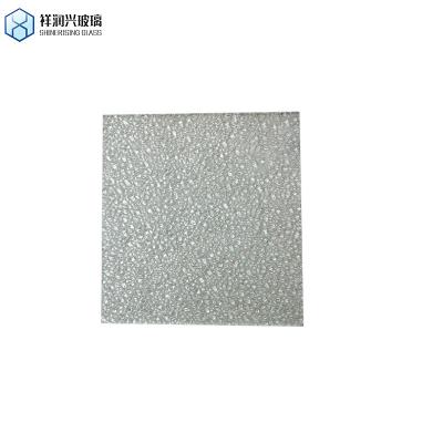 China 6mm Clear/Bronze Wired Pattern Nashiji Float Glass Decorative Glass for Other Product for sale