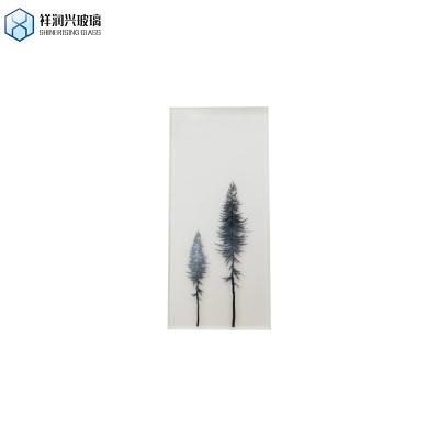 China Clear Acid Etched Glass 1830*1220-1500*2000-1830*2440-2134*2440 for Elegant Interiors for sale