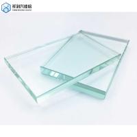 China Single Glass Brown Clear Tempered Glass for Large Commercial Multiple Door Wine Cabinet for sale