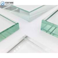 China Single Glass Brown Clear Tempered Glass for Large Commercial Multiple Door Wine Cabinet for sale