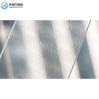 China 10mm 12mm Clear Pattern Best Tempered Glass Fence Panels Toughened Laminated Glass for sale