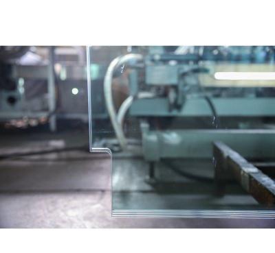 China 3mm-19mm High Aluminum Full Film Large Arc HD Tempered Glass Screen for Fragment State Ⅲ for sale