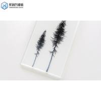 China Flat 0.5mm 0.7mm 1mm 2mm 3mm Tempered Silk Screen Printing Glass for Capacitive Touch Screen LCD Display Cover for sale