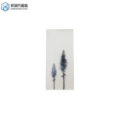 China Single Glass Wired Curved Tempered Laminated Glass for Spiral Stair Railing Handrail for sale