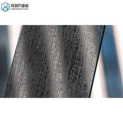 China Solid Color Reflective Glass for Building Window/Door Black Glass Structure for sale