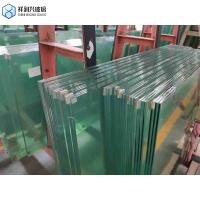 China 3mm-19mm Flat Curved Clear Tempered Glass for Frameless Bathroom Door Window 5 10% Off for sale