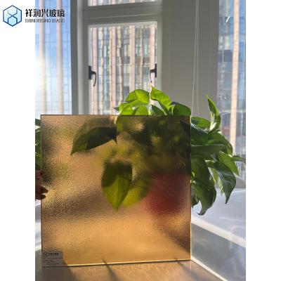 China Pattern Louver Glass/Euro Bronze Louver Glass/Single Glass Solid Structure for sale