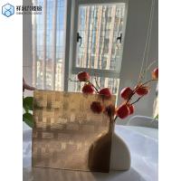 China Good 4mm Gold Bronze Grey Blue Green Pink Reflective Float Glass for Heat Insulation for sale