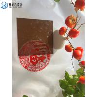 China Good 4mm Gold Bronze Grey Blue Green Pink Reflective Float Glass for Heat Insulation for sale