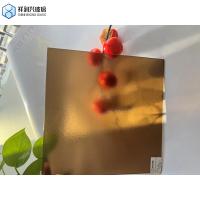 China Custom Color/Float Glass/Reflective Glass/Tempered Windo/Laminated Glass/Patterned Glass Federal Brace Bronze/Clear/Transparent Glass Shelf Flat for sale
