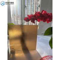 China Bamboo Rolled Glass for Single Glass Wired/Decorative/Bathroom Glass in Bamboo Design for sale