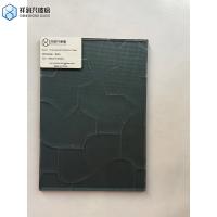 China GB15763.2-2005 Standard Golden Grey Patterned Float Glass for Construction for sale