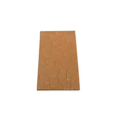 China Wardrobe Door 6mm Euro Bronze Moru Fluted Stained Glass Leaf Karatachi Pattern Glass for sale