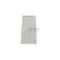 China 6mm Extra Clear Fluted Glass with Tri-Prism Pattern Transform Your Leisure Facilities for sale