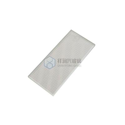 China Decorative Building Solid Color Fused Glass Art Pattern Stain Hot Melt Tempered Glass for sale