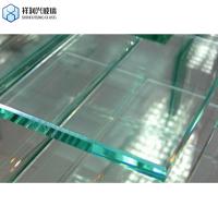 China 12mm Thick Clear Tempered Glass Panel for Single Glass Wired/Decorative/Bathroom Glass for sale