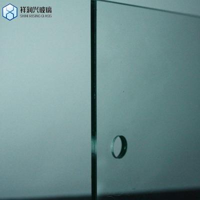 China Custom 0.2-10mm Thickness Flat Tempered Glass Panel with Flat Polished Edge Work for sale