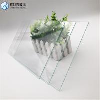 China Customized Size Flat Polished Edge 12mm Tempered Glass Panels for Cut to Size for sale