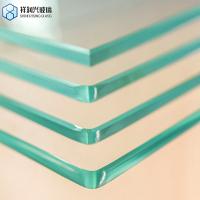 China Ⅲ Fragment Laminated Glass Panel 6mm 10mm 12mm Clear Tempered Building Construction for sale