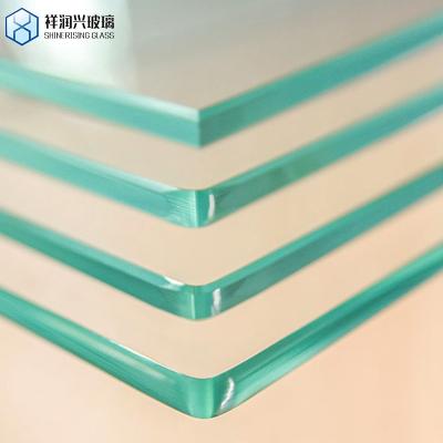 China Ⅲ Fragment Laminated Glass Panel 6mm 10mm 12mm Clear Tempered Building Construction for sale