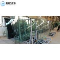 China Transparent Tempered Glass Panel Modern Style Flat Tempered Wall Panels for sale