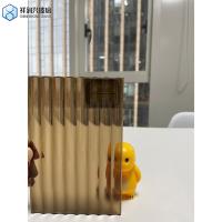 China Decorative Glass Acid Etched Lacquered Patterned Glass with GB15763.2-2005 Standard for sale