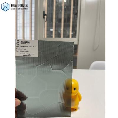 China 5mm 8mm 10mm Toughened Ribbed Glass Customized to Your Specifications for Architecture for sale