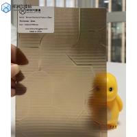 China Customized LED Bathroom Mirror Glass with Ultra Clear Float Glass and Pattern Design for sale