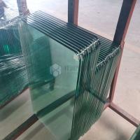 China Main Product Patterned Glass 12mm Thick Safety Polished Balustrade Toughened Glass for sale
