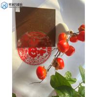 China Clear Patterned Glass/Rolled Glass/Figured Glass Customized Request for Decoration for sale