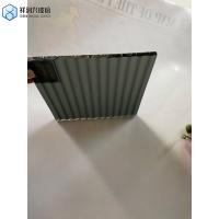 China Living Room Bronze Moran Patterned Glass with Flat Polished Edge Work CE Certificate for sale