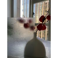China 5mm Clear Nashiji Millenium Karatachi Wanji Glass Figured Patterned Rolled Glass for Building Decoration 4mm for sale