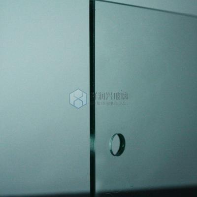 China Customized Request 6-12mm Tempered Narrow Patterend Bathroom Shower Screen Door Glass for sale