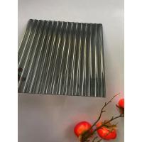 China 8mm 10mm 12mm Fluted Tempered Glass Safety Privacy Decorative Clear Low Iron Toughened Tecture Reeded Pattern Build Glass for sale