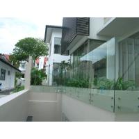 China 4-12mm Clear Frosted Silkscreen Tempered Glass for Shower Customized Architecture for sale