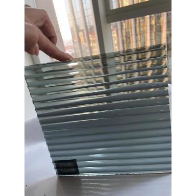 China Art Pattern Stain Hot Melt Tempered Glass for Building 8 Mohs Hardness GB15763.2-2005 for sale