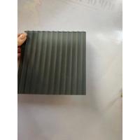China 8 Mohs Hardness Rain Dots Pattern Tempered Tinted Reed Glass Panels 4mm 5mm 6mm 10mm for sale