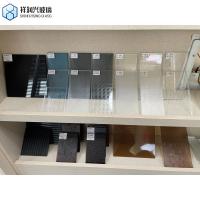 China Moru Pattern Glass / Flat Polished Edge Work / Solid Color / 4mm 6mm X1830X2440mm for sale